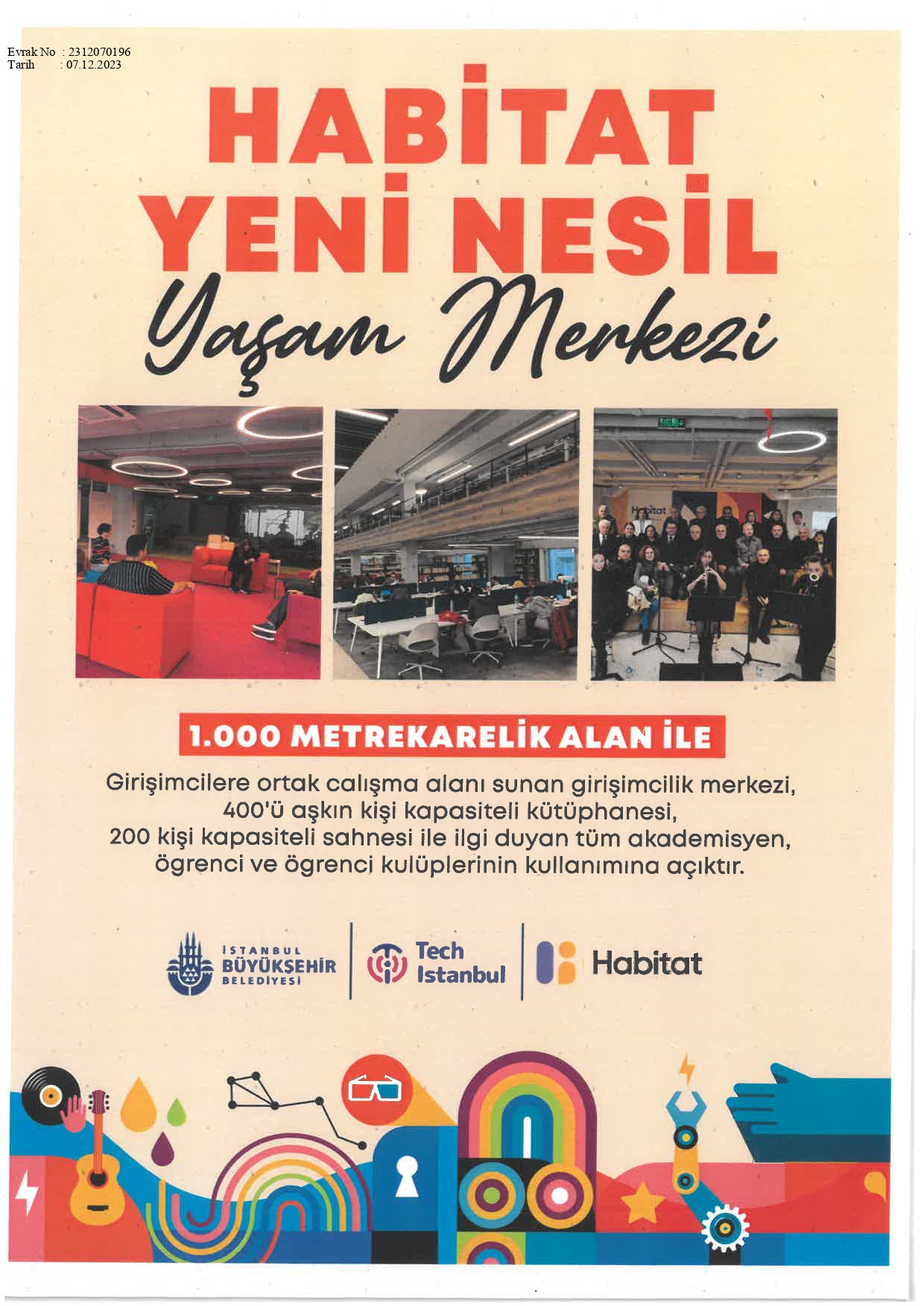 Habitat Yaşam Merkezi | YTÜ Yabancı Diller Eğitimi Bölümü